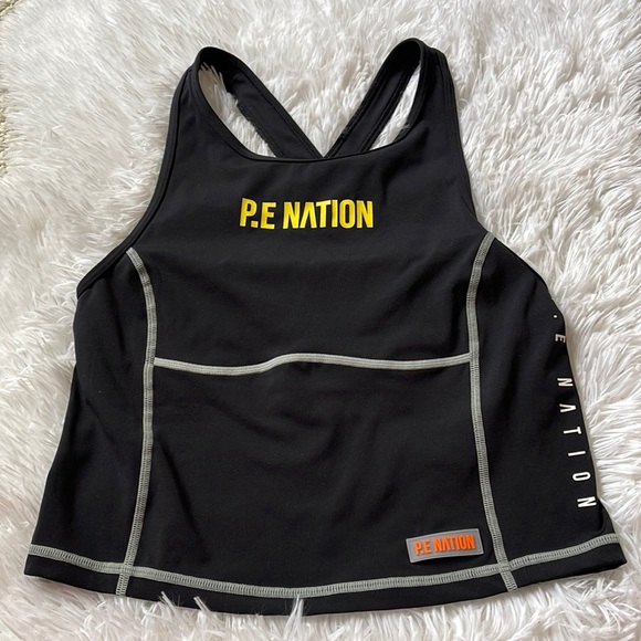 P.E Nation | Tops | Pe Nation Crisscross Back Fitness Tank Top | Poshmark